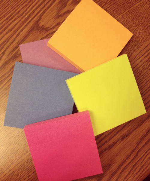 Post-it Brand Colors of the World - Eighty MPH Mom