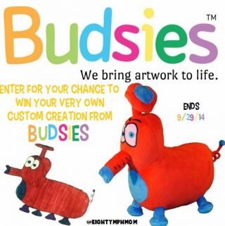 Bring Your Child's Artwork to Life with Budsies - Eighty MPH Mom