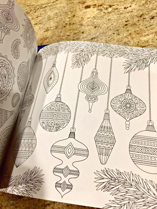 christmas ornaments coloring book - Eighty MPH Mom | Lifestyle Blog