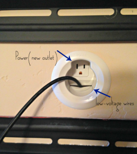 Legrand In Wall Power Kit - Hide those ugly cords behind the wall ...