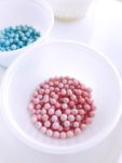 DIY Colored Sugar Pearls - homemade baking decorations
